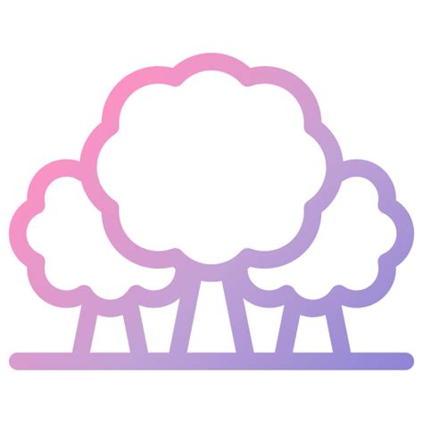 Trees Generic Gradient Icon