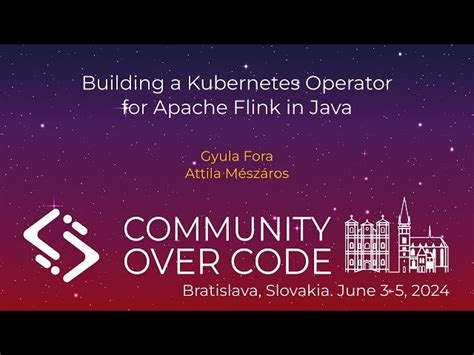 Free Video Building A Kubernetes Operator For Apache Flink In Java
