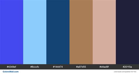 UI Design Mobile App Color Palette