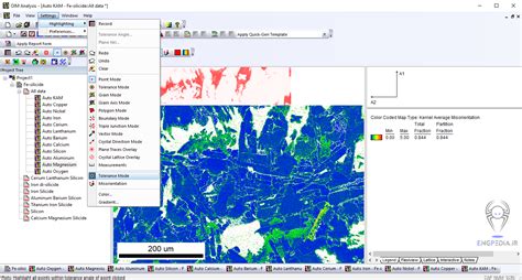 Oim Analysis V9 تحلیل ریزساختارها از طریق Ebsd Engpedia