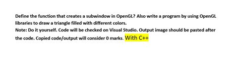 Define The Function That Creates A Subwindow In