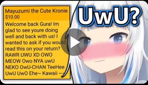 Gura Reads The „uwu Magic“ Rhololive