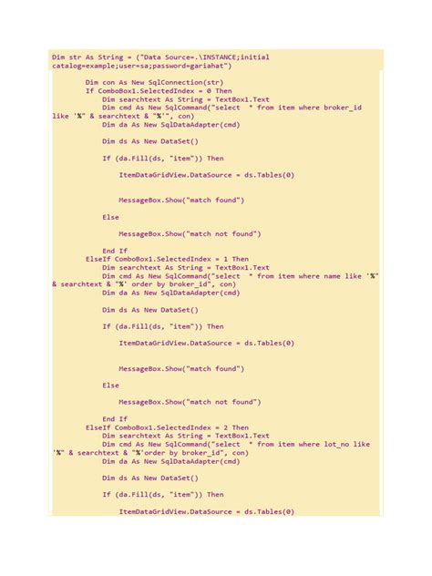 Dim Str As String Pdf Software Engineering Computing