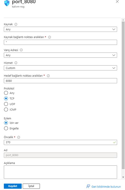 Azure Portal Cant Open Port 8080 Microsoft Qanda