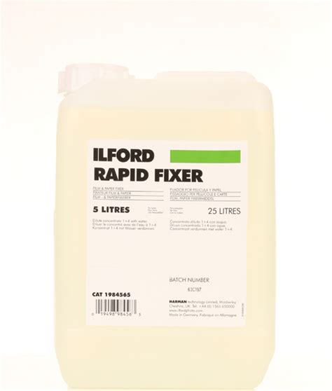 Ilford Rapid Fixer 5 Litre - thephotoshop.ie