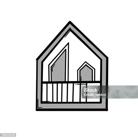 집 건물 낙서 벡터 아이콘 그리기 스케치 일러스트레이션 손 그린 선 Eps10 건설 산업에 대한 스톡 벡터 아트 및 기타 이미지 건설 산업 건축 귀여운 Istock