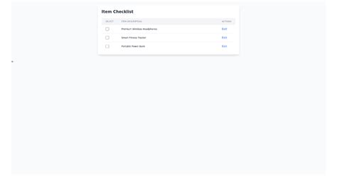 Checkbox Item List Free Html Tailwind Component