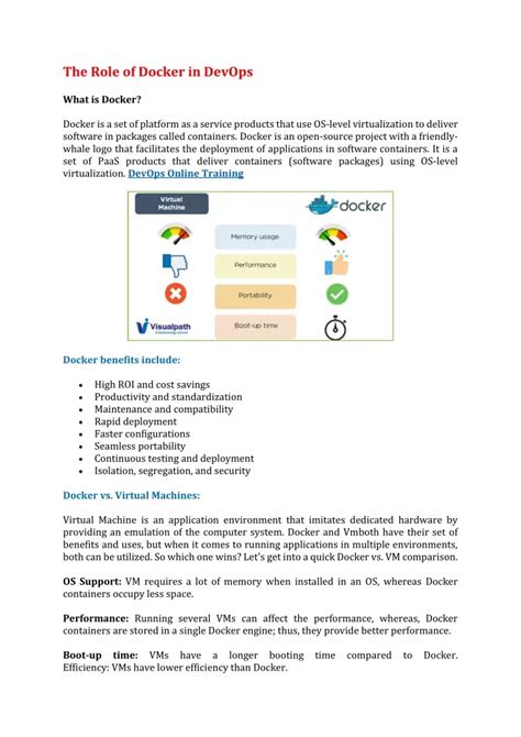 Ppt The Role Of Docker In Devops Powerpoint Presentation Free Download Id 10654826