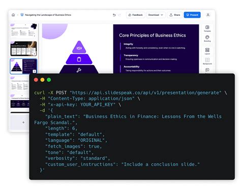 SlideSpeak API - SlideSpeak