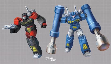 Frenzy And Rumble Transformers By Zeromayhem On Deviantart Transformers Masterpiece
