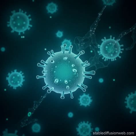 Futuristic Lymph Node Landscape Stable Diffusion Online