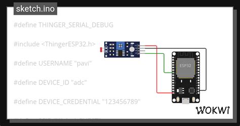 Adc Wokwi ESP STM Arduino Simulator