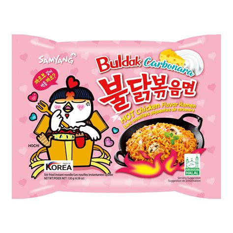 Buldak Carbonara Hot Chicken Ramen Sweetiz