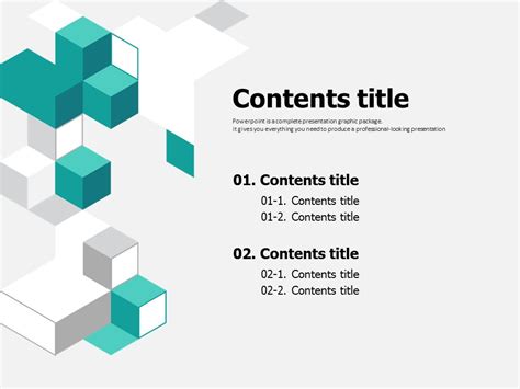 Free Cube PPT Goodpello