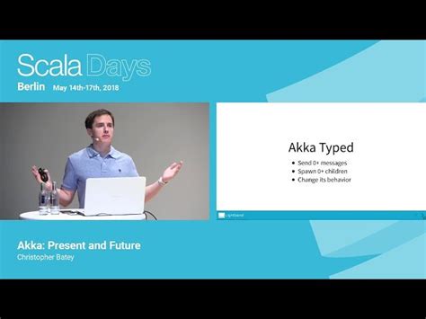 Scala Days Talk Akka Present And Future From Scala Days Conferences