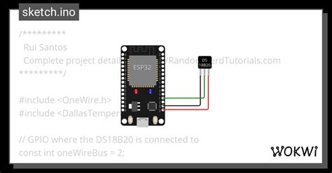 Lab27esp32ds18b20 Copy Wokwi Esp32 Stm32 Arduino Simulator