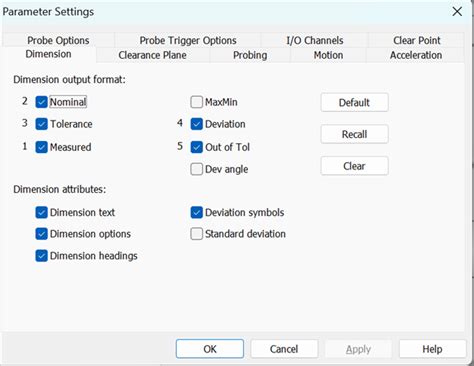 Limiting Tolerance Data Sent To Csv File Printing Pc Dmis For Cmms