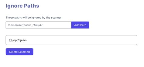 Ignore Paths Cpmalscan Docs