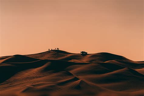 배경 화면 갈색 하늘 자연 환 경 Natural Landscape 에르그 경사 경치 Tints And