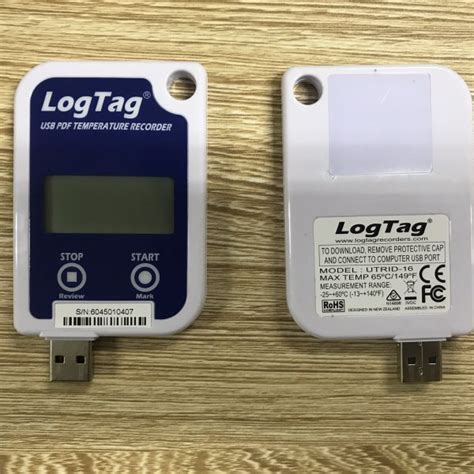 Thiết bị tự ghi nhiệt độ trong nhà thuốc LogTag UTRID 16