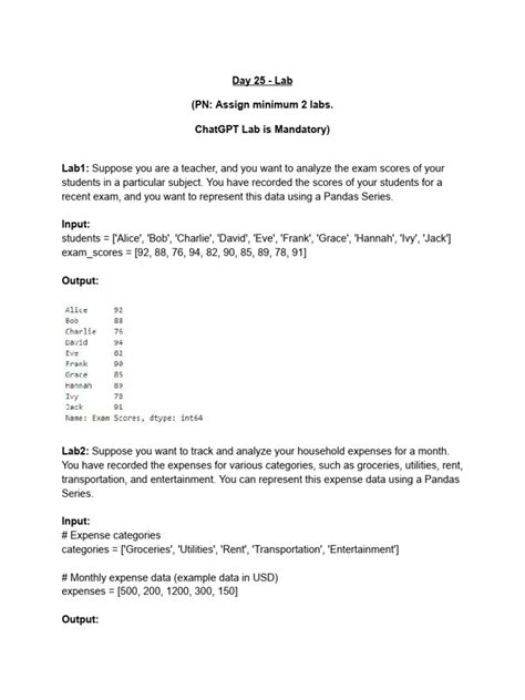 Day25 Lab Pandas Series 1 Pdf Electric Energy Consumption