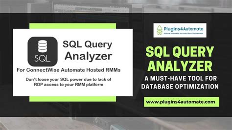Uses And Importance Of Sql Query Analyzer A Must Have Tool For