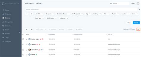 People Export Knowledge Base