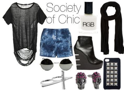 Shredded Tee Edgy And Chic Womens Fashion