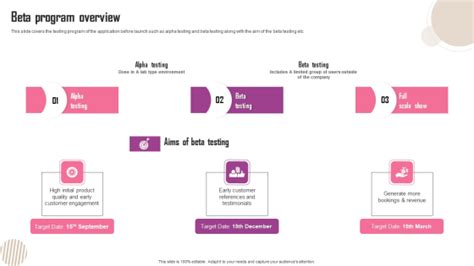 Beta Program Overview Ppt Portfolio Good Pdf Powerpoint Templates