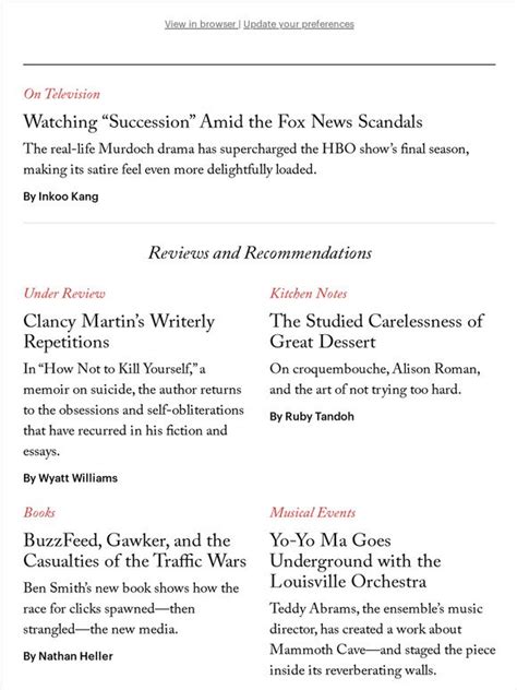 The New Yorker Watching “succession” Amid The Fox News Scandals — An