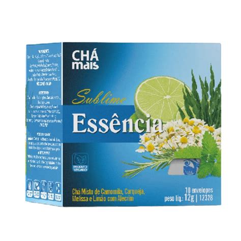 Chá Misto Sublime Essência 10 Sachês Chá Mais Natulha