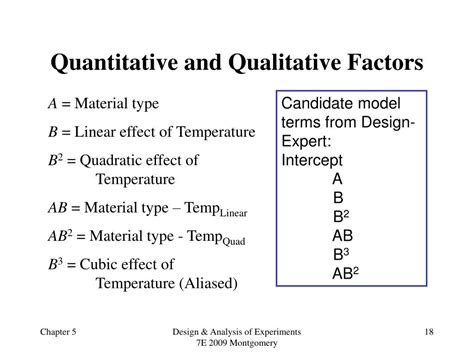 Ppt Maximizing Product Performance Factorial Experiments Analysis