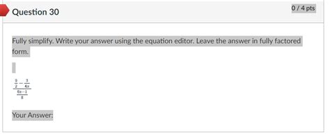 Solved Fully Simplify Write Your Answer Using The Equation Chegg