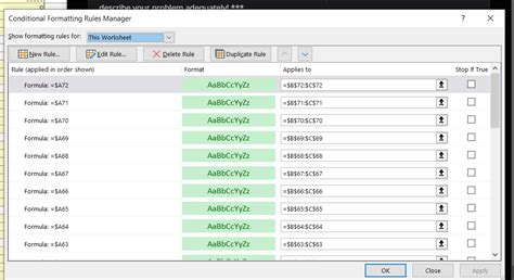 conditional formatting with dynamic references r excel