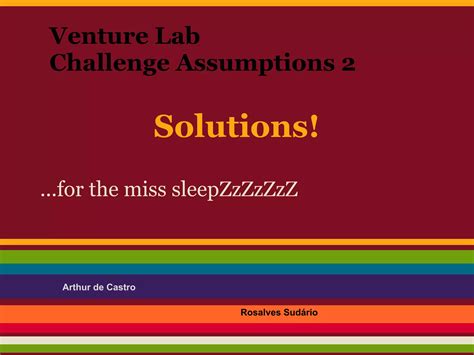 Challenge Assumptions 2 Ppt