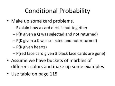 PPT Conditional Probability PowerPoint Presentation Free Download ID