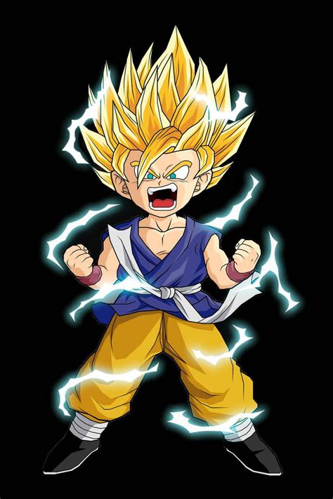 DbGt Goku SSj Render By Kujin On DeviantArt