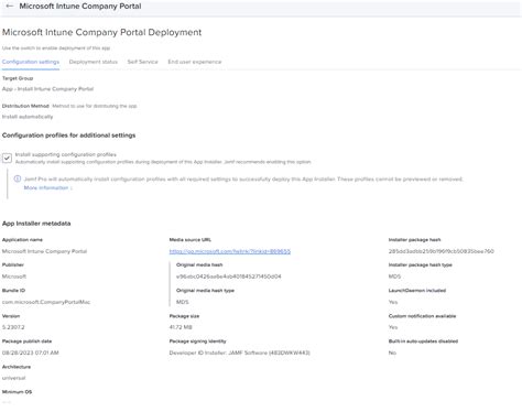 Mac App Ms Intune Company Portal Slow To Install Via Smartgroup R Jamf