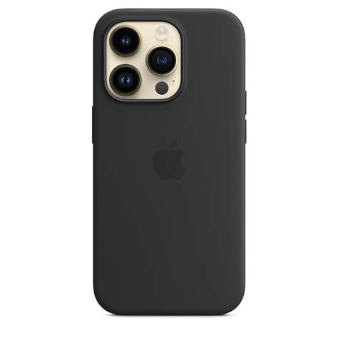 Apple Silicone Case with MagSafe Midnight (iPhone 14 Pro) - PhoneSmart