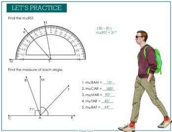Geometry PowerPoint Teaching Measuring Segments Angles DISTANCE LEARNING The Efficient