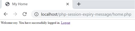 Show Warning Message To User When Session Expires Roy Tutorials