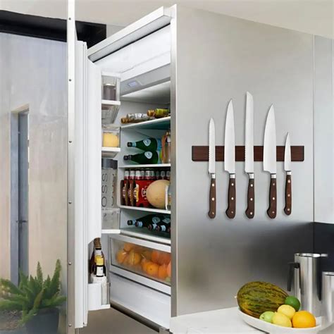 Магнитный держатель для ножей Bluelans из акации Aliexpress