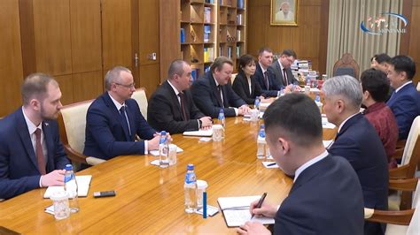 Монгол Улсын Ерөнхийлөгч У Хүрэлсүхэд Бүгд Найрамдах Беларусь Улсын Гадаад хэргийн сайд