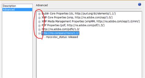 Xmp Expand Button Is Not Showing In Acrobat Pro Adobe Community