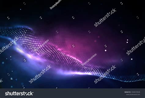 Blockchain Technology Background Cryptocurrency Fintech Block Stock Illustration 1034519539