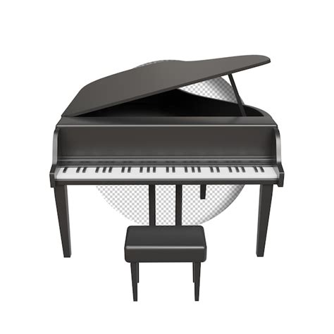 Premium Psd Piano 3d Render