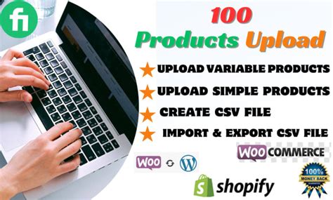 Product Upload Or Import Csv Xml To Shopify Woocommerce Or Ecommerce