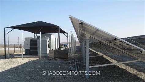Fabric Canopy Tops Solar Electrical Equipment