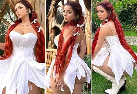 Musa Favorita Do Instagram Atiça Fãs Com Vestido Curtíssimo E Parte Do