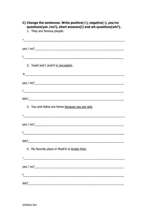 The Verb To Be Worksheet For 6 Live Worksheets